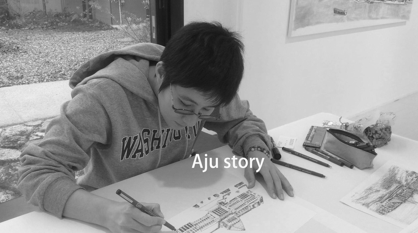 Artist Aju official site | 心の風景を描くアーティストAju